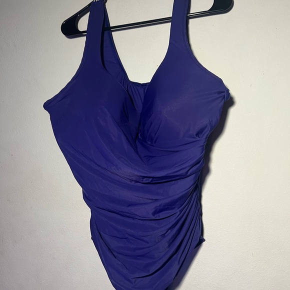 Miraclesuit | Swim | Miraclesuit Deep Purple Swimsuit Size 24w | Poshmark